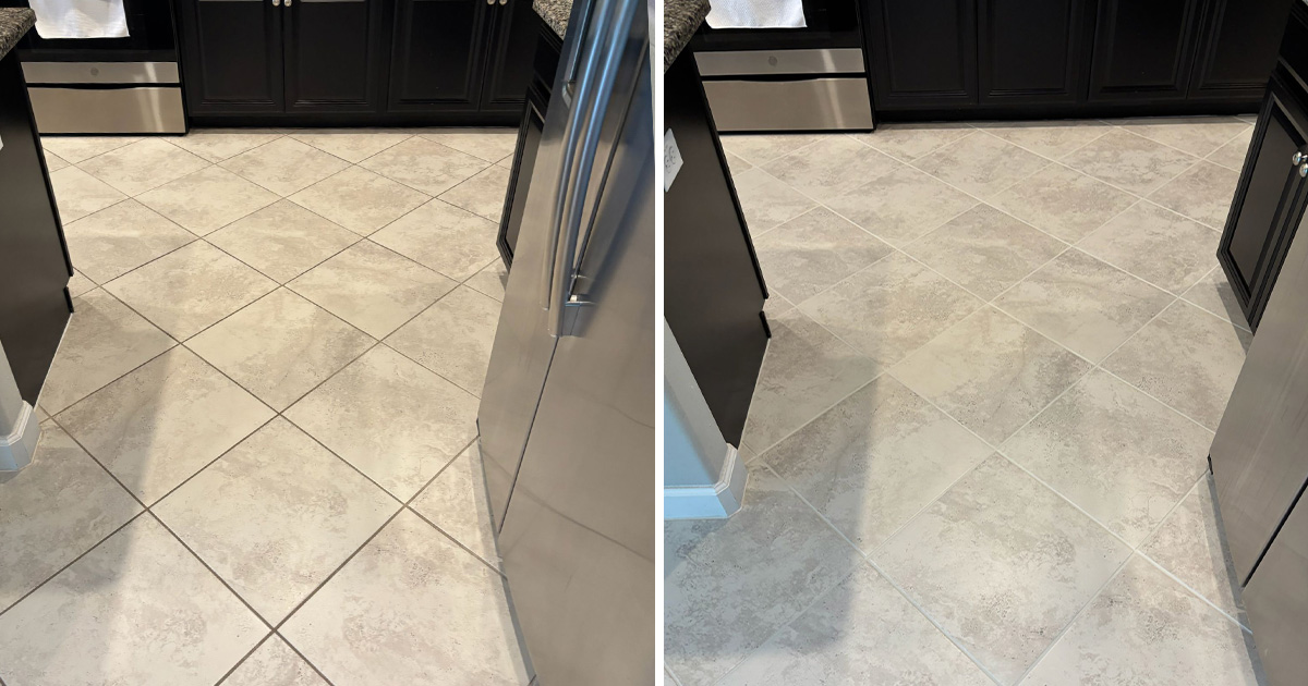 Our Grout Sealing Experts Transformed These Floors in Wesley Chapel FL