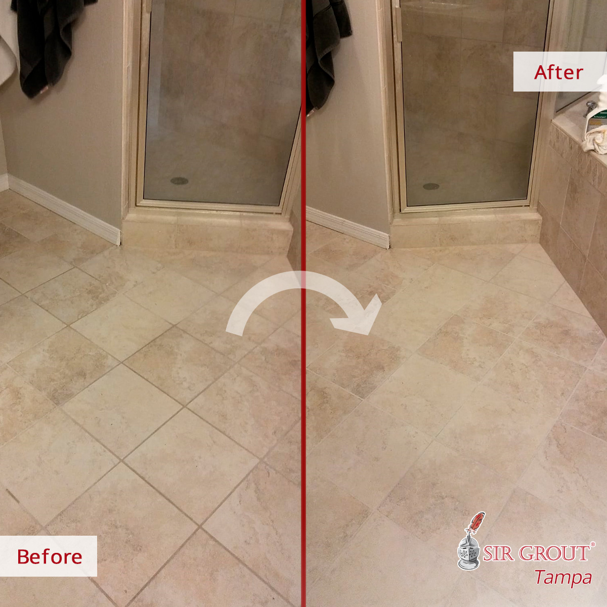 Brandon Tile Cleaning Experts Successfully Restored This Bathroom Floor ...